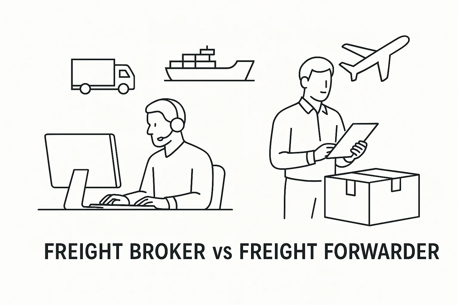 Freight Broker vs Freight Forwarder: Understanding the Key Differences ...