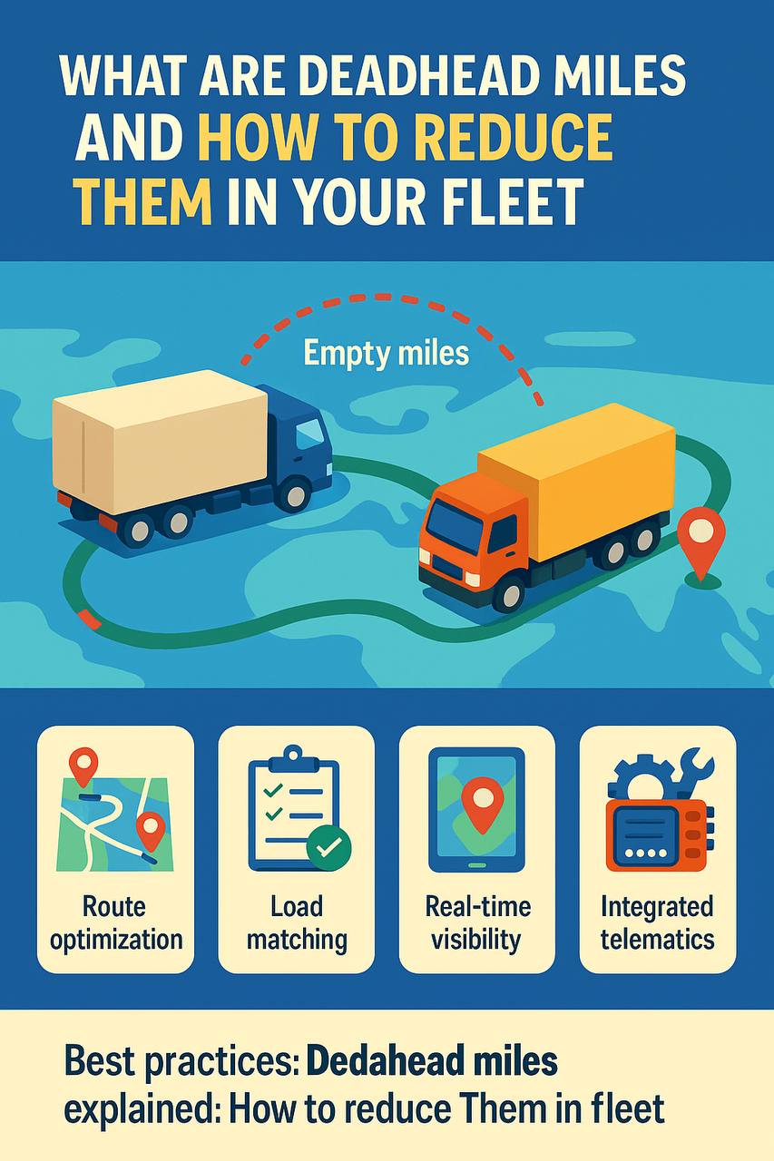 Deadhead Miles Explained How To Boost Fleet Profitability